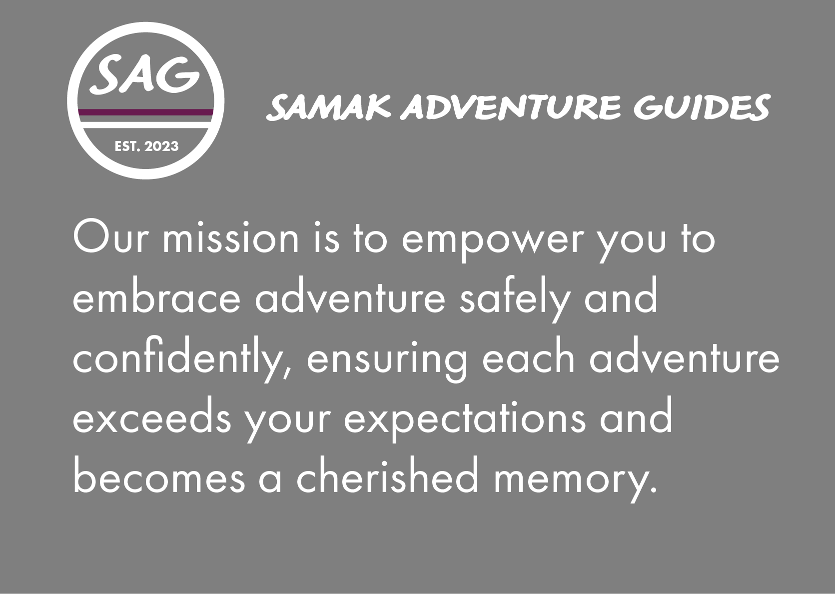 Samak Adventure Guides